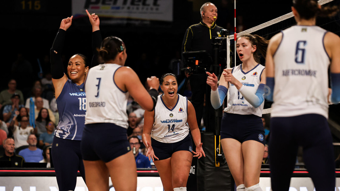 Flyin' High: Valks Win Fifth in A Row - Major League Volleyball