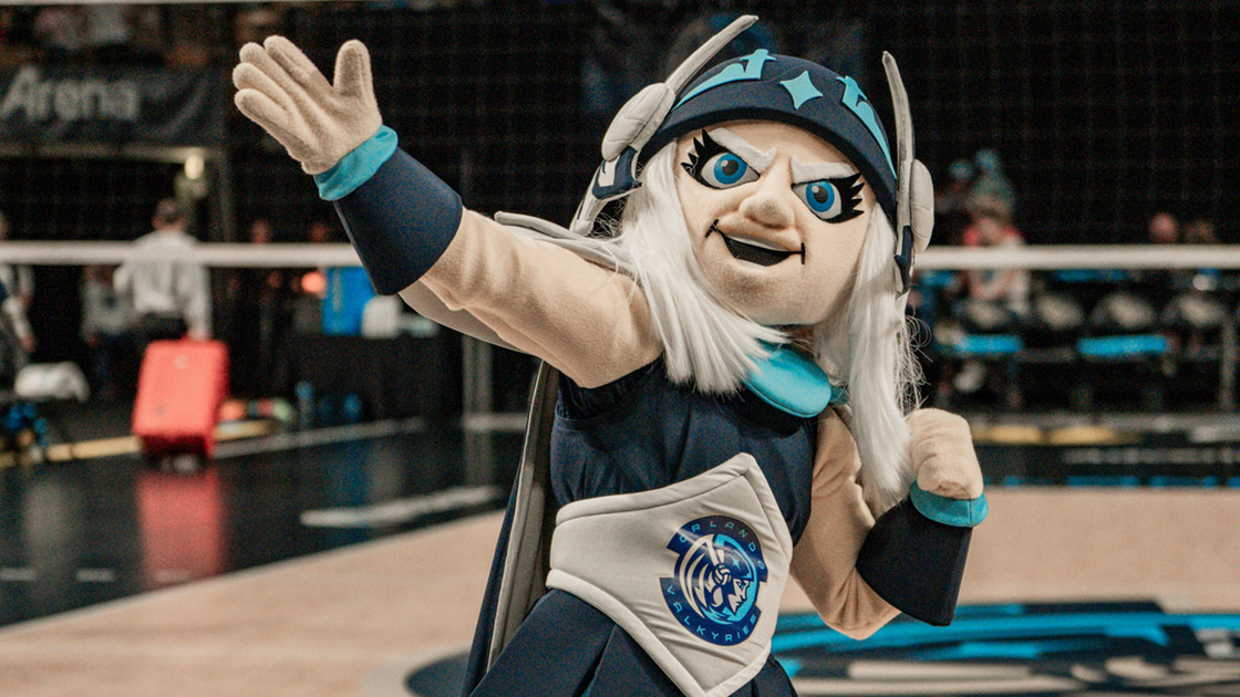 Valkyries Unveil Official Mascot Val - Major League Volleyball