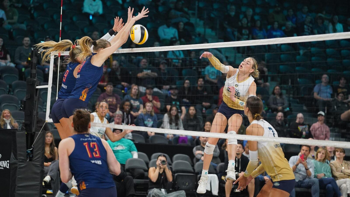 Thrill Upended by Rise In Four Sets - Major League Volleyball