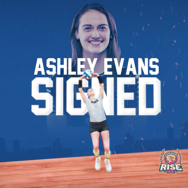 Ashley Evans / Signed - Pro Volleyball Federation