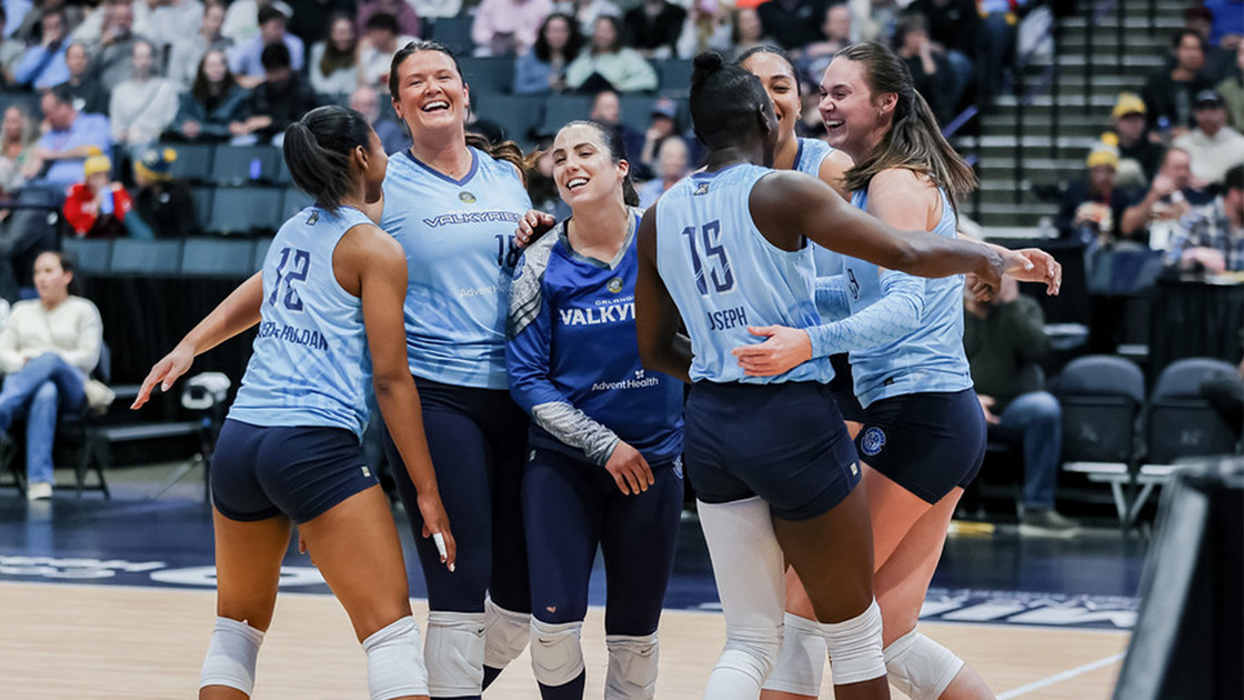 Valkyries Outlast Rise In Five Sets - Major League Volleyball