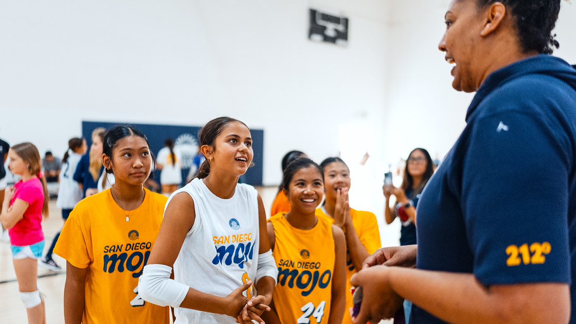 San Diego Mojo holds USAV Try Volleyball clinic with Storm Volleyball ...