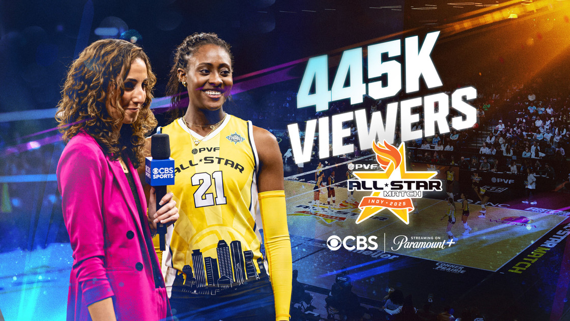 PVF Announces Strong All-Star Match Ratings - Major League Volleyball
