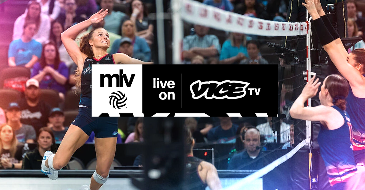 MLV Adds Broadcast Partnership With VICE TV - Major League Volleyball