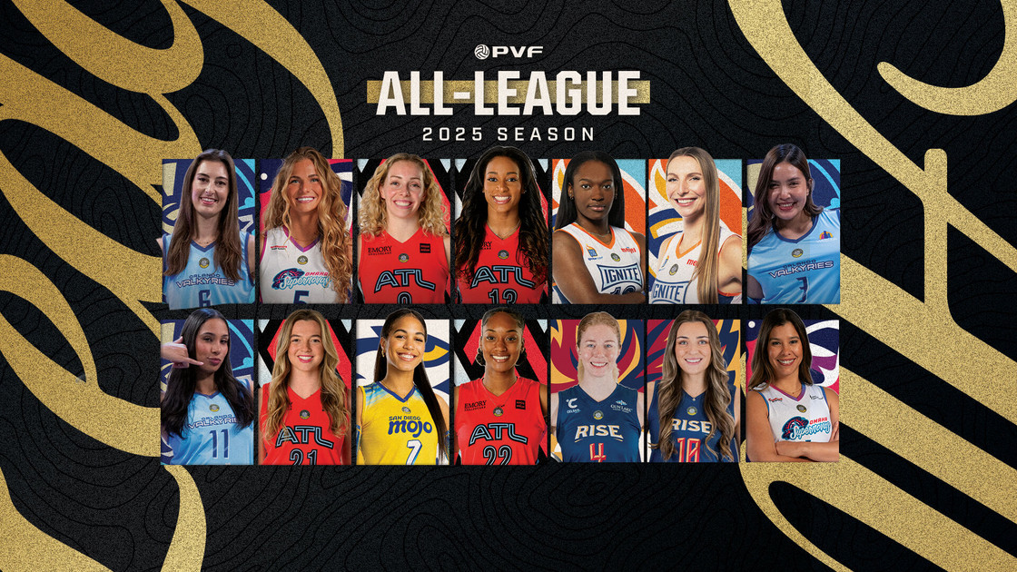 PVF Announces 2025 All-League Teams - Major League Volleyball