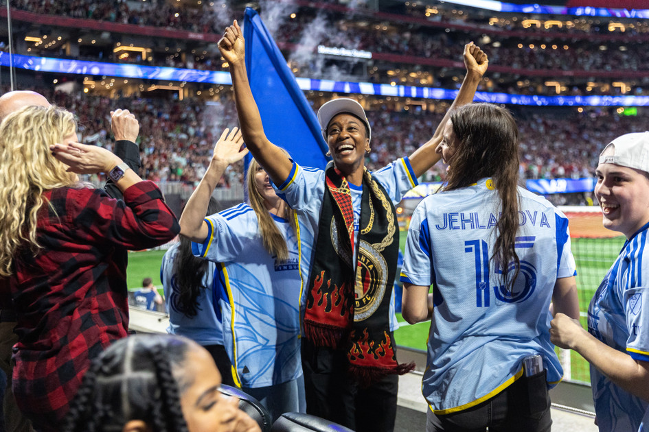 Photos: Vibe Take Over Atlanta United Match - Major League Volleyball