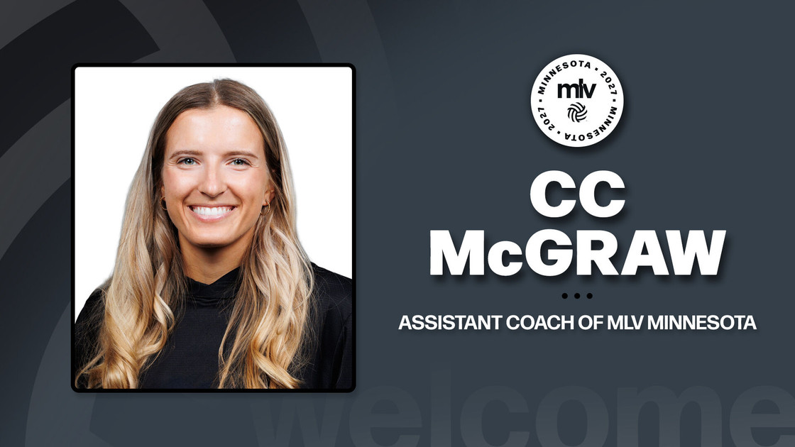 MLV MINNESOTA NAMES CC MCGRAW AS ASSISTANT COACH - Major League Volleyball