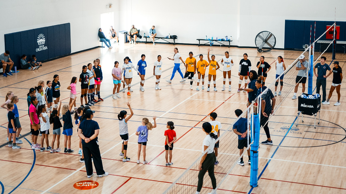 San Diego Mojo Try Volleyball Clinic Gallery - Major League Volleyball