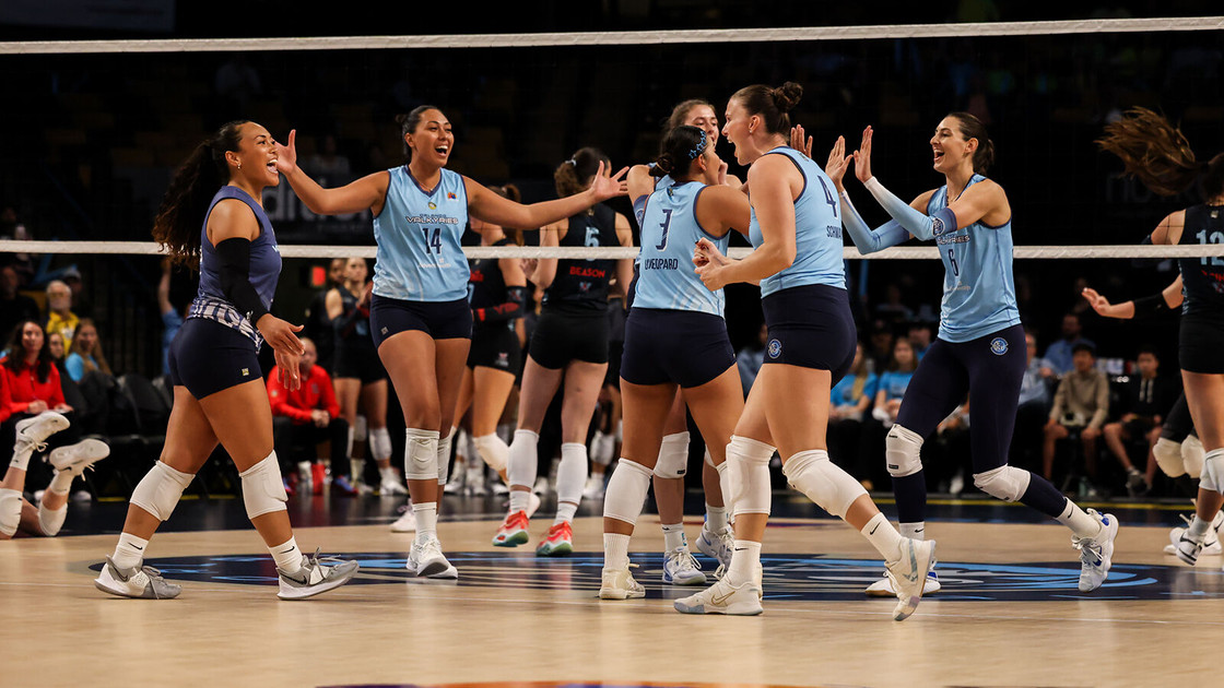 Valks Keep on Vibin with Their 8th Win in A Row - Major League Volleyball
