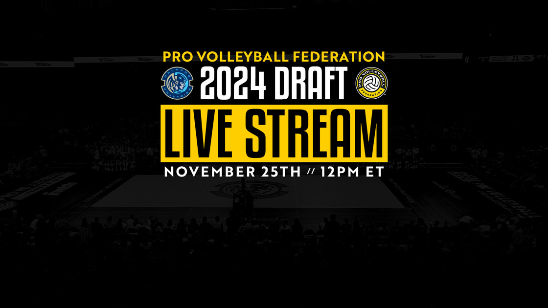 Pro Volleyball Federation Draft To Be Broadcast Live - Major League ...